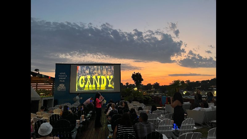 What's it like to attend KC's new rooftop movie theater?
