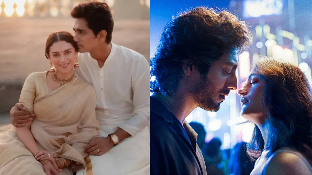 Filmfare Glamour And Style Awards South 2025: Aditi, Siddharth Admit Listening To Saiyaara Music ...