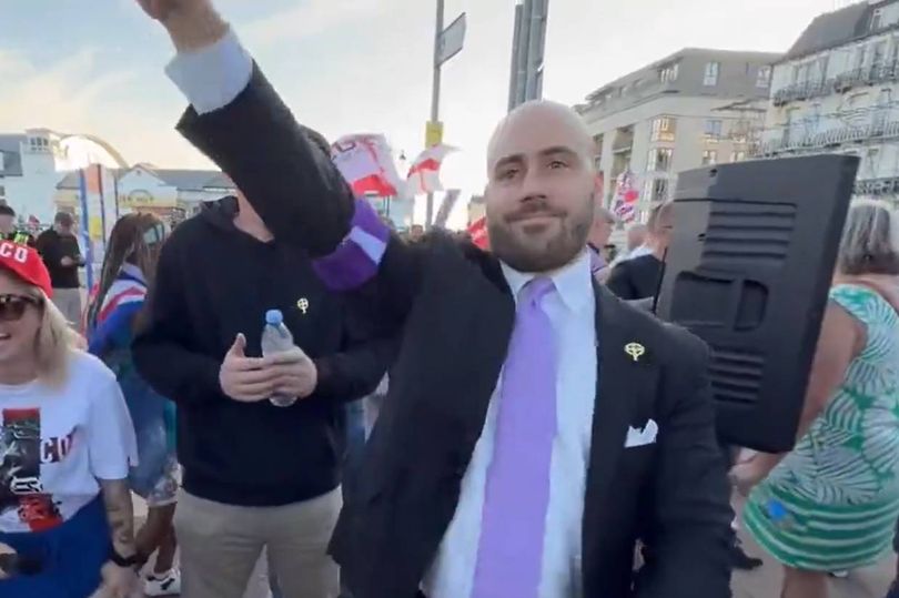UKIP leader Nick Tenconi accused of 'Nazi salute' in online clip