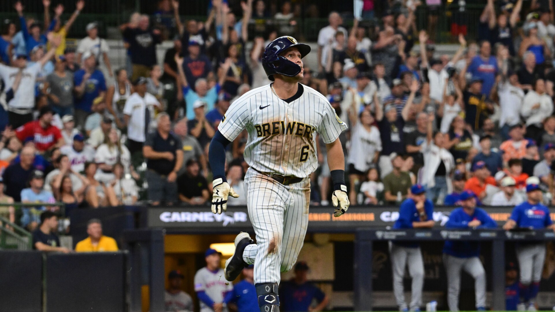 Collins homers off Diaz in the 9th inning to give MLB-best Brewers a 7 ...
