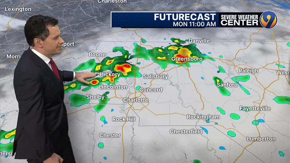 Sunday night's forecast with Meteorologist Joe Puma