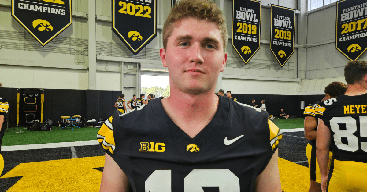 Ryan Fitzgerald learning in first fall camp