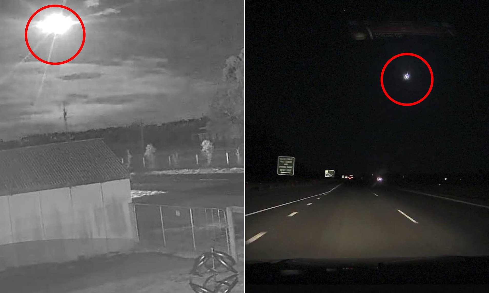 Homes shake in major city as fireball races across the Australian sky
