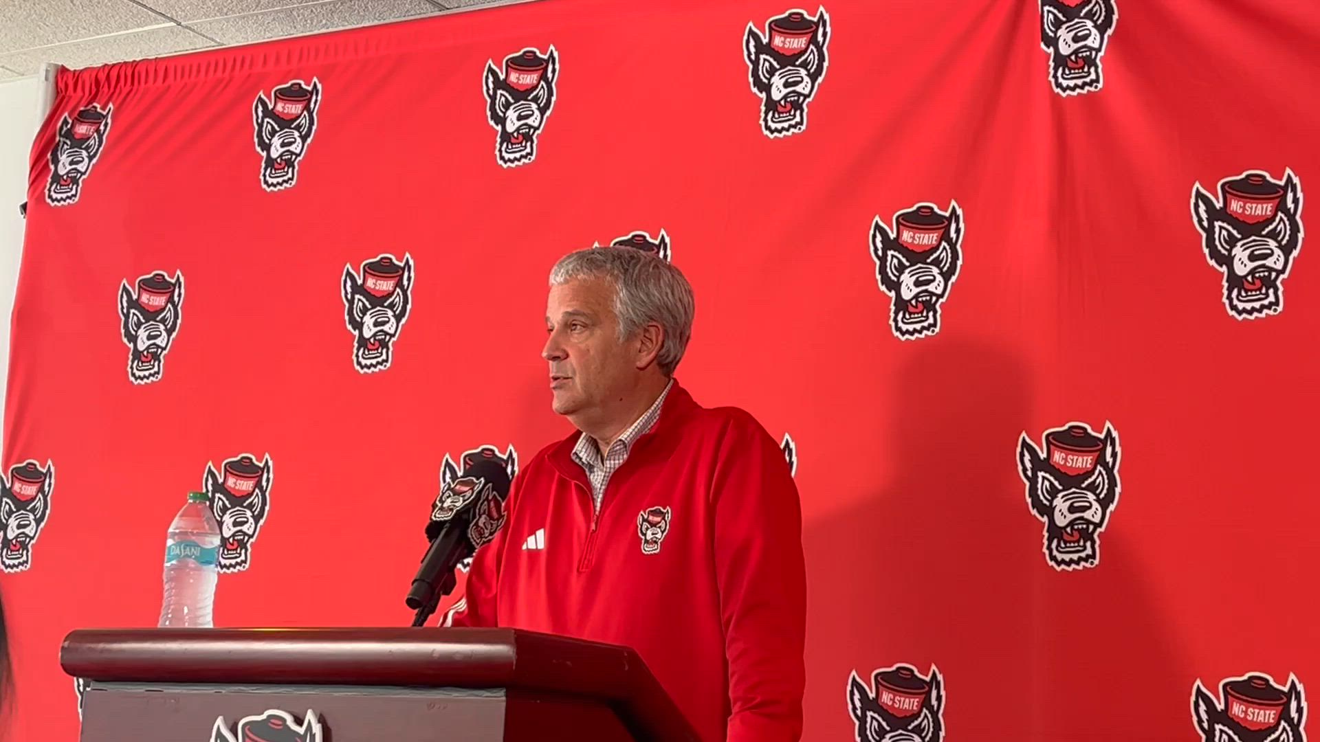 NC State Wolfpack AD Boo Corrigan on Looking for a New Conference.