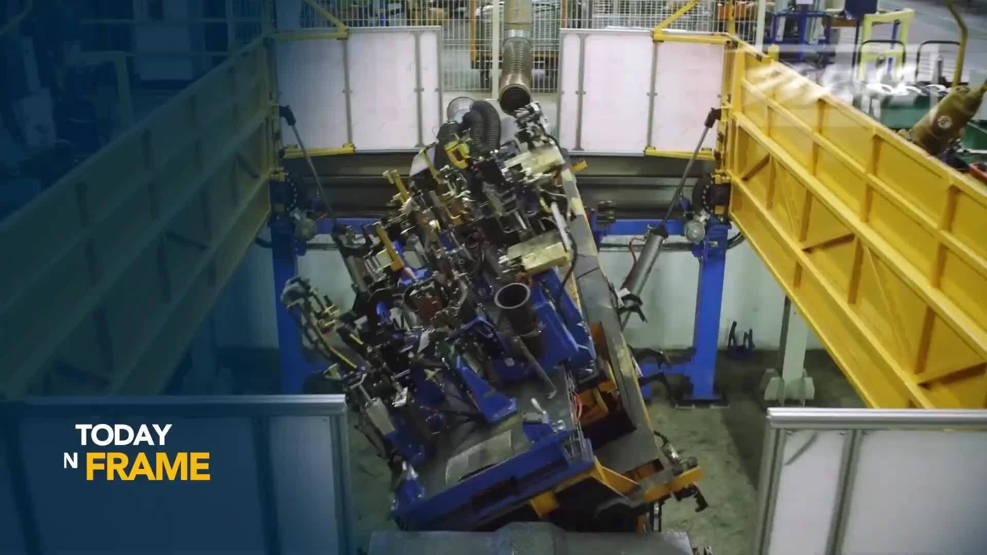 Exploring the production line of the Renault Dacia Duster factory