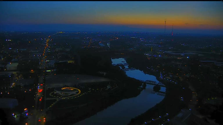 Clearing skies with a muggy night, warm tomorrow