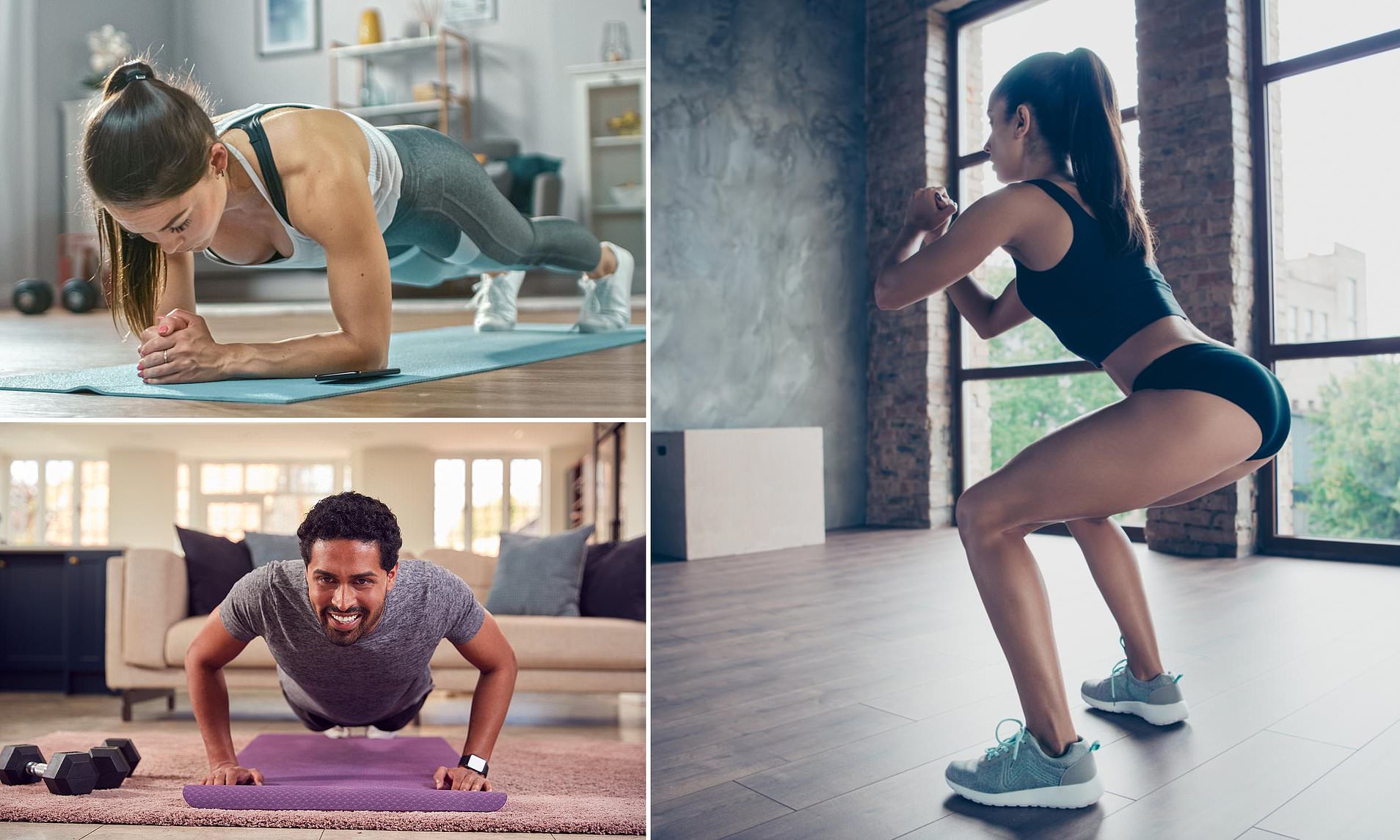 Britain's most hated and loved exercises - and the common household items used to keep fit at home