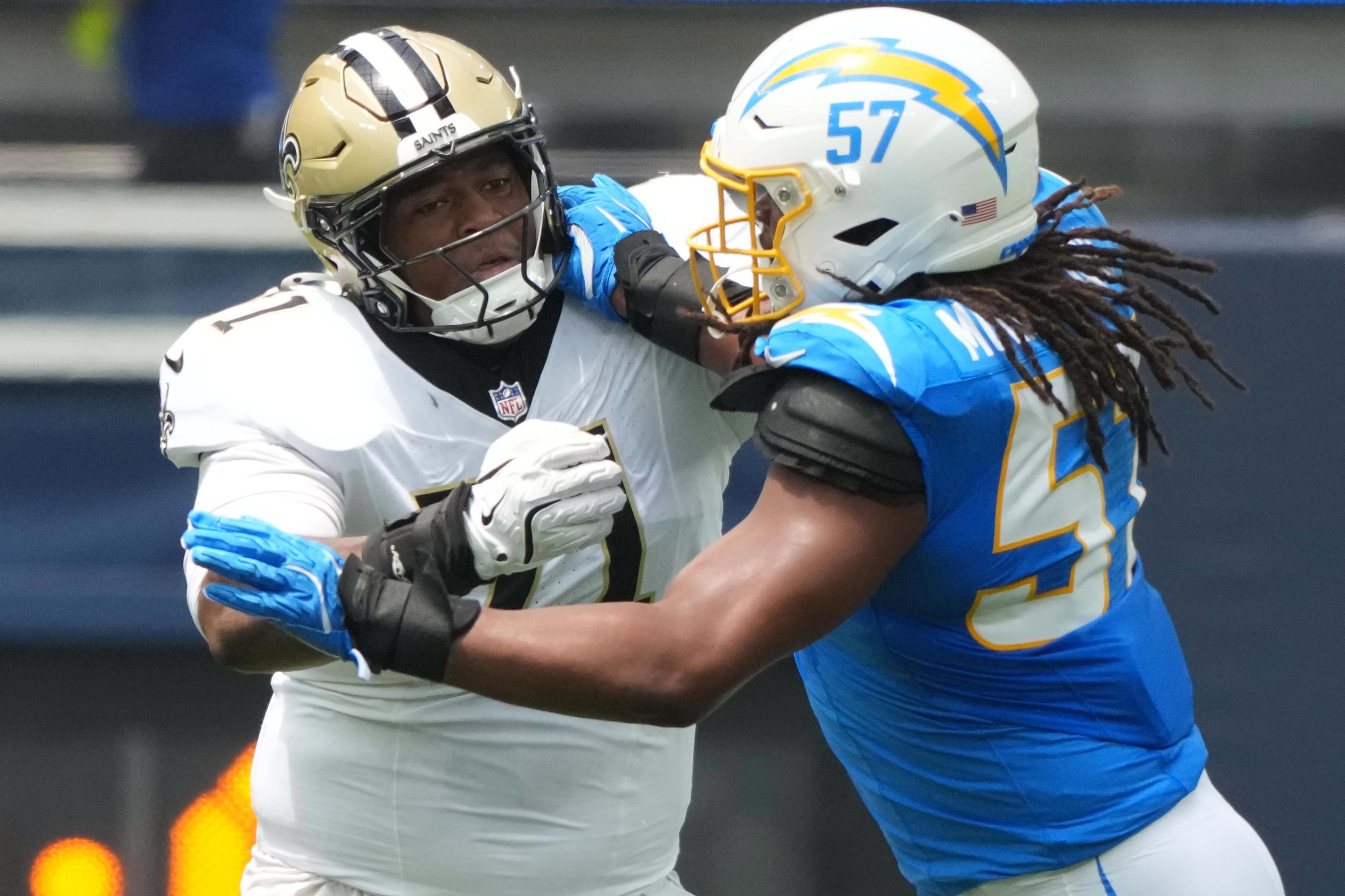 Kelvin Banks Jr. looked the part of a top-10 draft pick in Saints ...