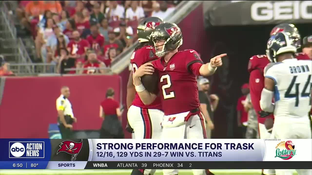 Kyle Trask's strong performance in preseason opener