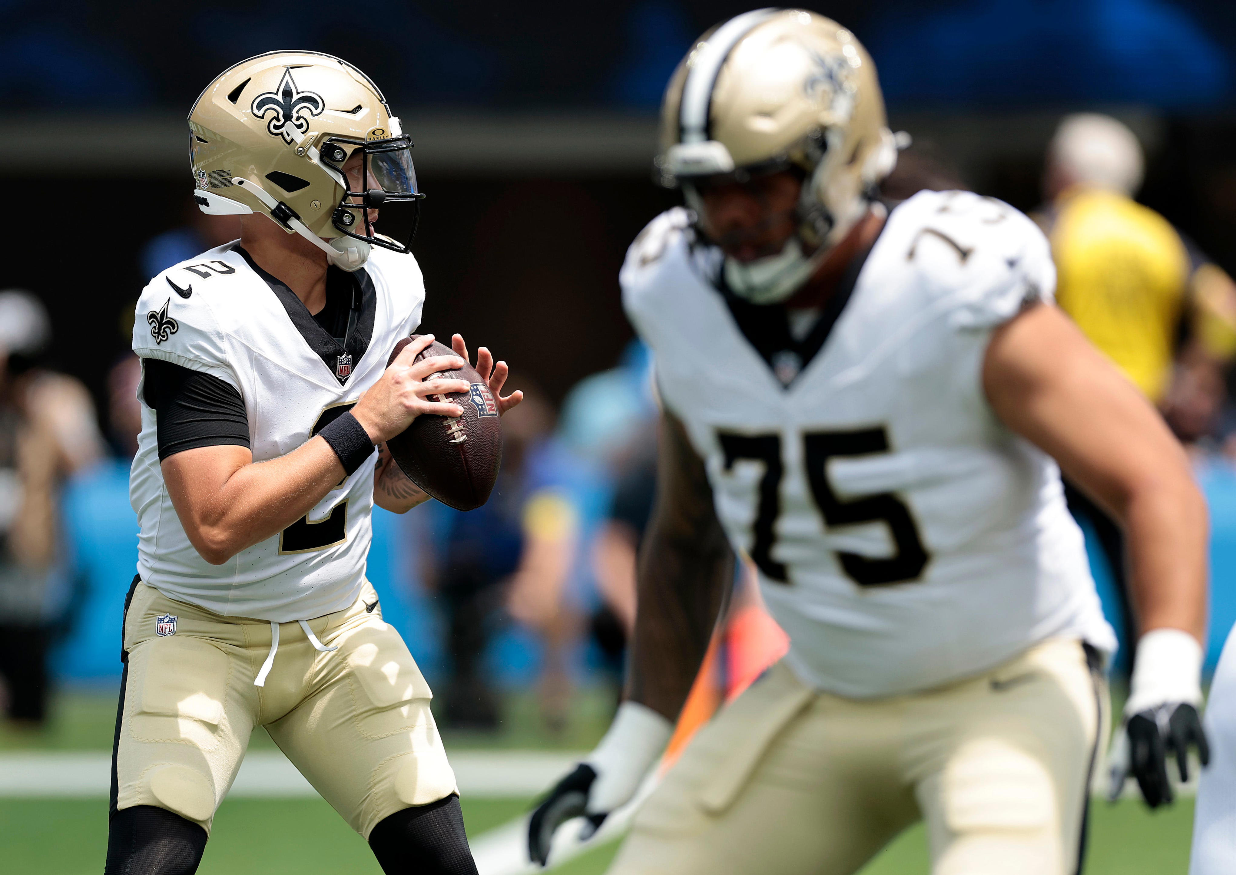 Spencer Rattler reflects on 'too much up and down' in Saints preseason game