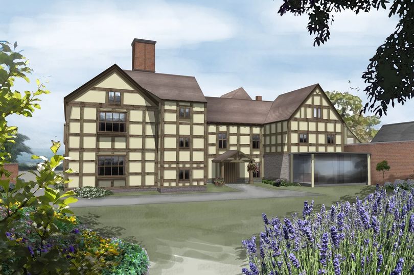 Grand six-bed manor surrounded by one acre of walled gardens on sale ...