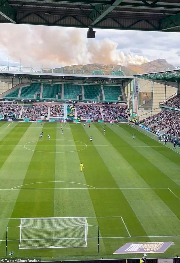 Arthur's Seat fire: Crews battle blaze at landmark as witnesses tell of ...