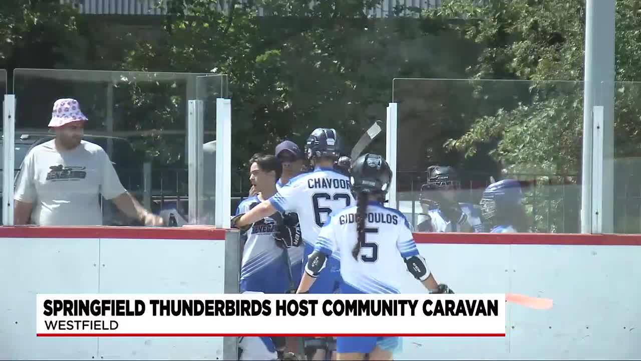 Springfield Thunderbirds hold Community Caravan at Amelia Park Ice Arena