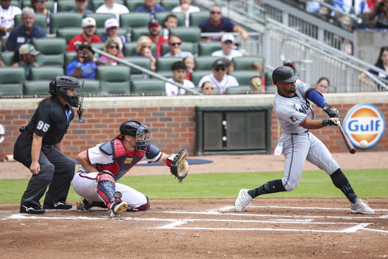 Braves hit 3 homers and beat Marlins 7-1 with Jen Pawol behind the ...