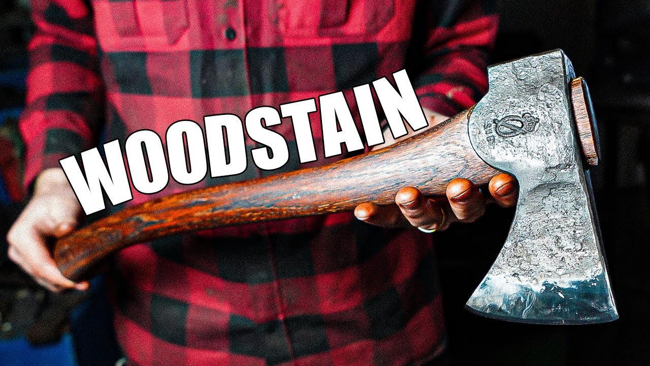 How I Stain Axe Handles for a Perfect Finish