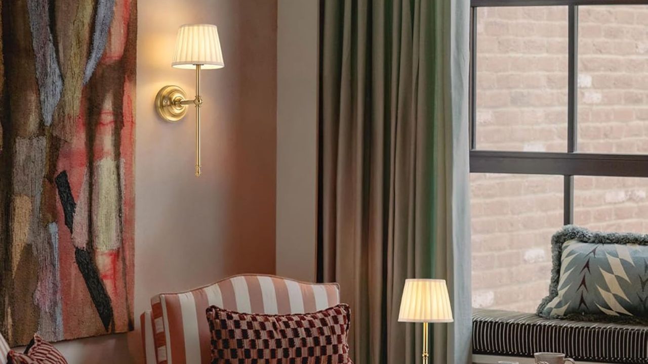 I never thought I could have hotel-style sconces as a renter – then I ...