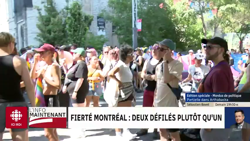 Fierté : deux défilés plutôt qu'un