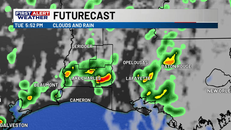 FIRST ALERT FORECAST: A warm start to the week, scattered storms return ...