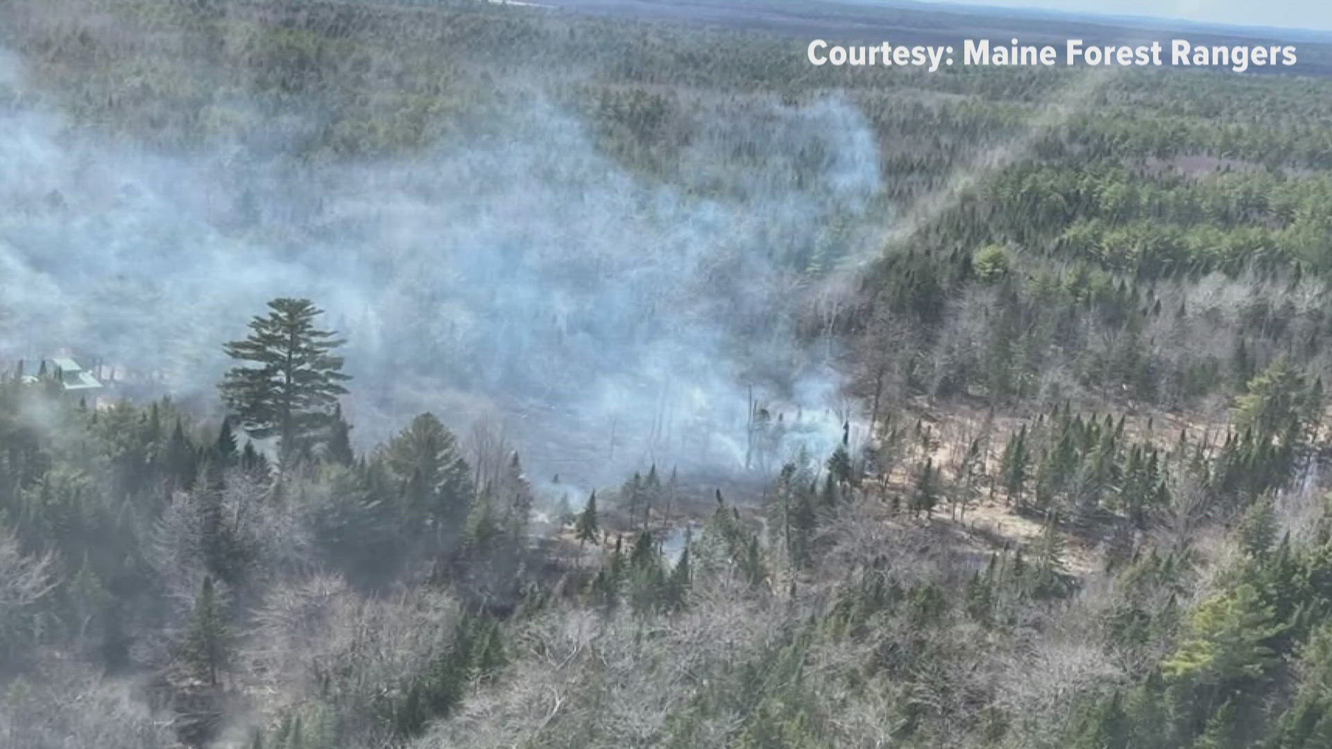 Maine towns suspend burn permits amid high fire risk warnings