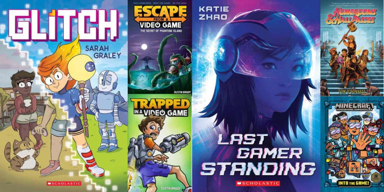13 Amazing Gaming Fiction Books for Gamer Kids