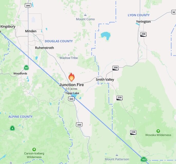 US 395, SR 208 reopened