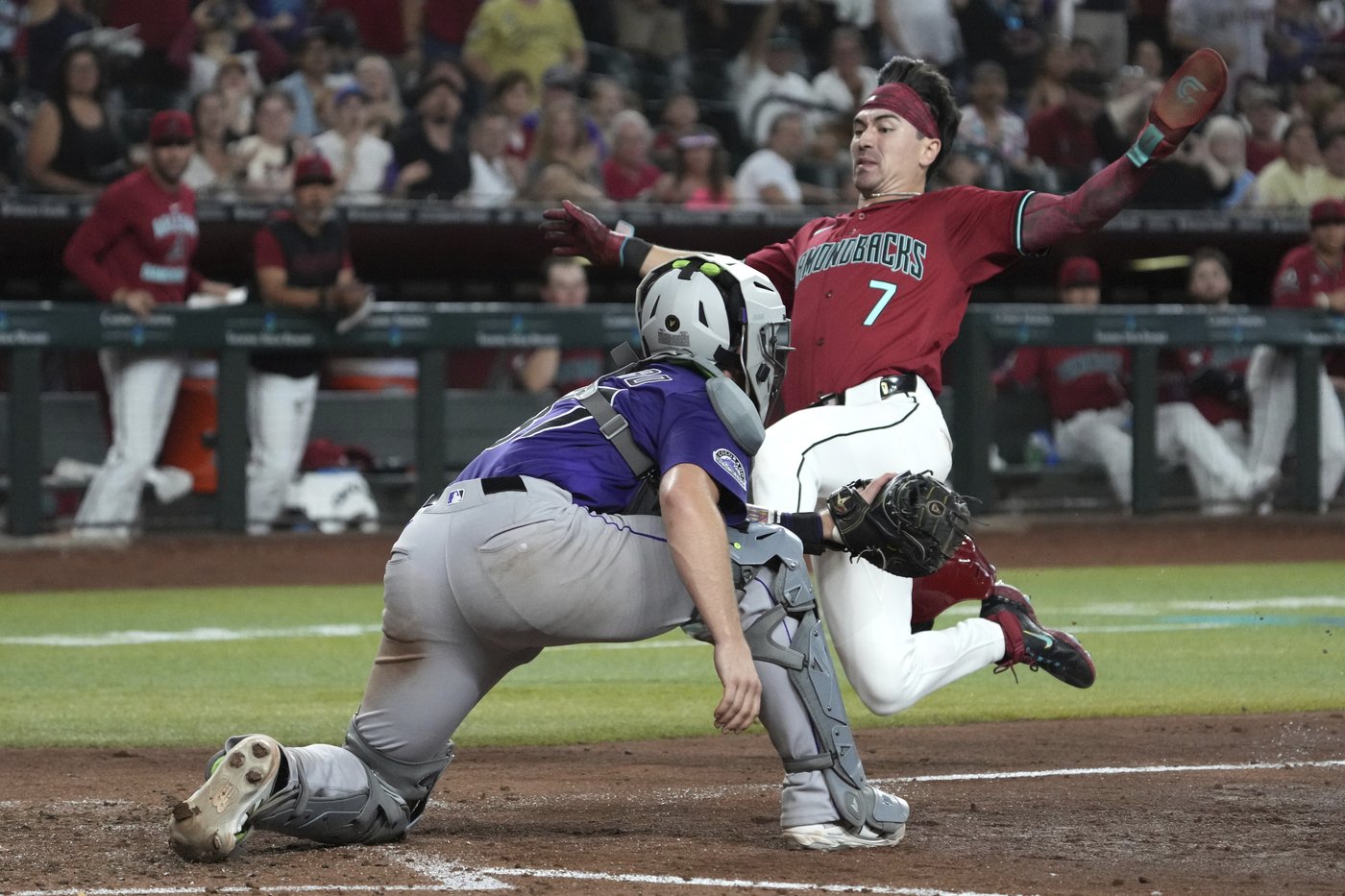 Arizona Diamondbacks score in 1st inning for MLB-best 6th game in row ...