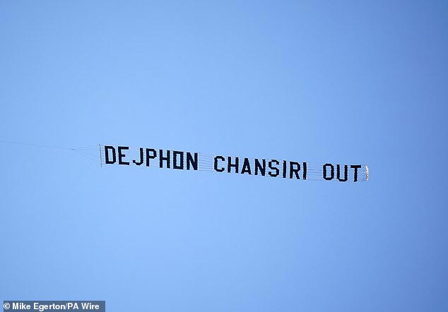 Sheffield Wednesday fans stage fiery protest against owner Dejphon ...