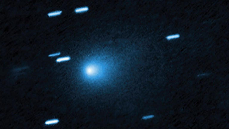 Massive comet zooming through solar system could be alien technology ...