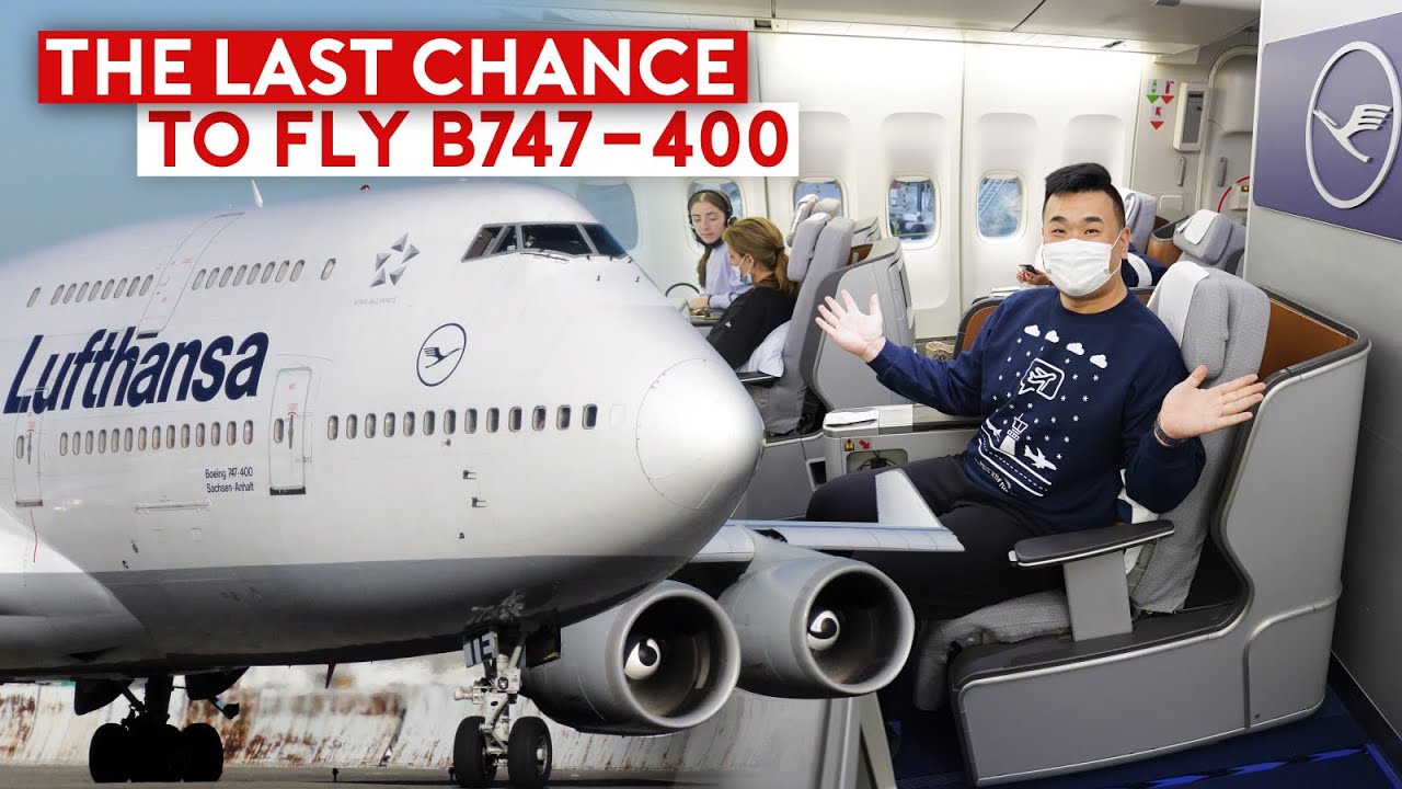 Flying in lufthansa's b747-400