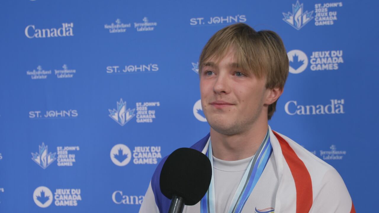 'Just an honour': Gavin Baggs of Paradise wins N.L.'s first medal at ...