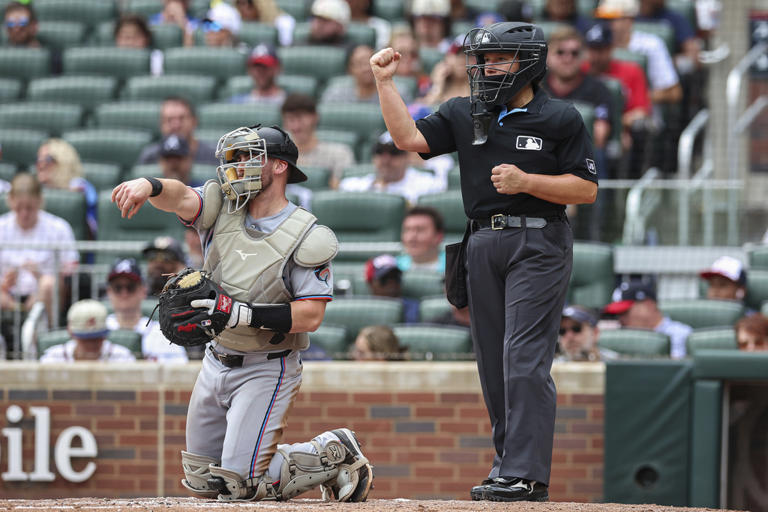 Braves hit 3 homers and beat Marlins 7-1 with Jen Pawol behind the ...