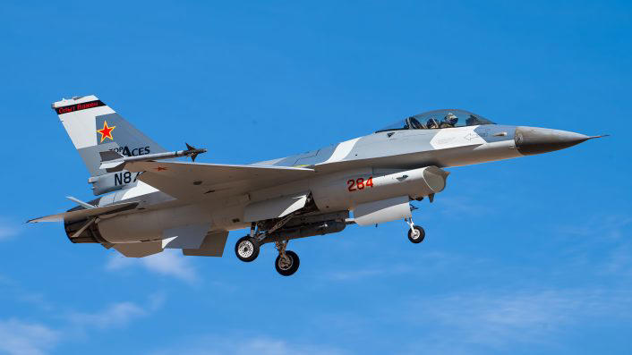 Let's Take Another Look at the Top Aces F-16 Sporting a Russian Su-57 ‘Felon' Paint Scheme