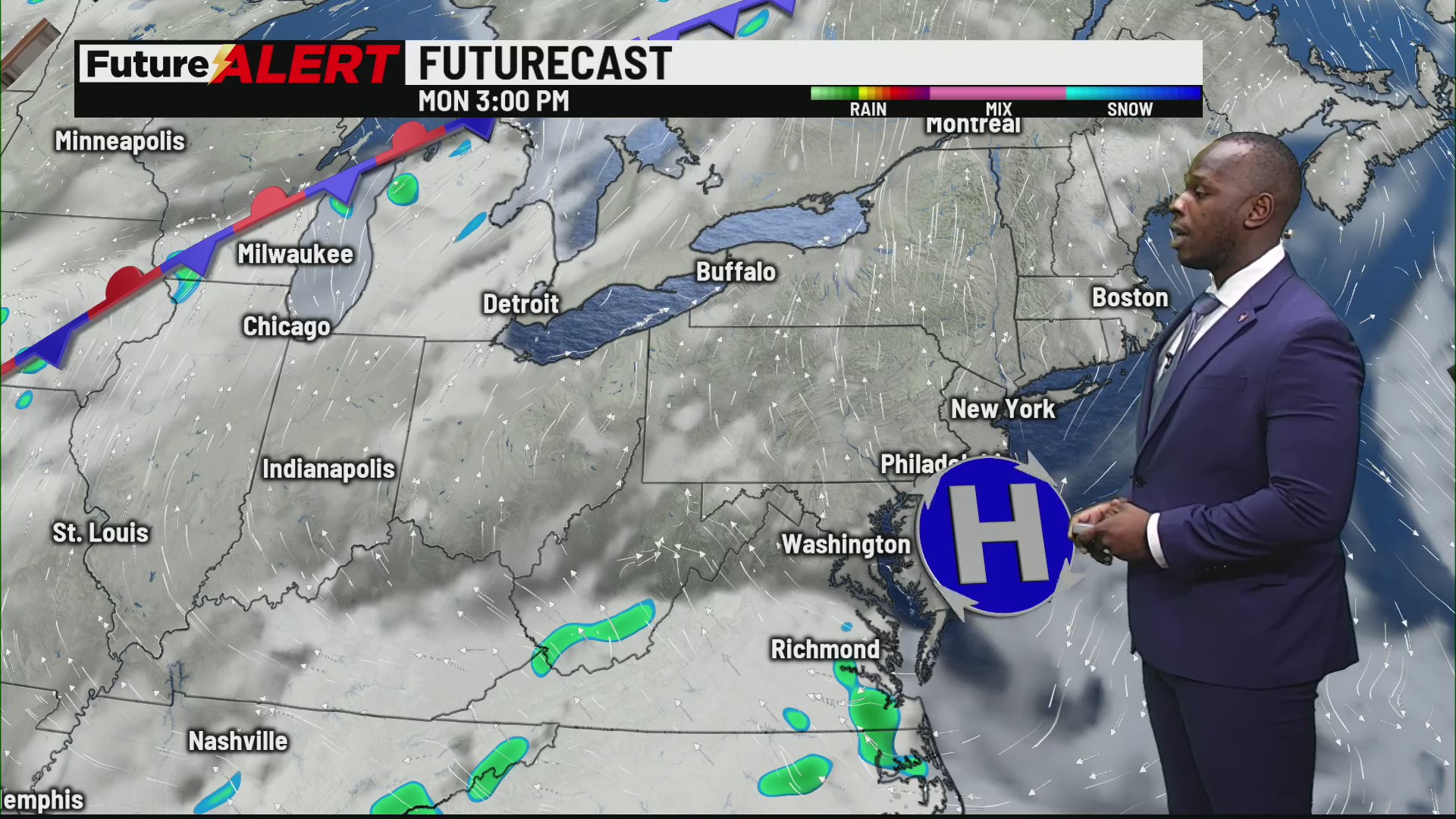 Your Future Alert Weather Forecast 6pm
