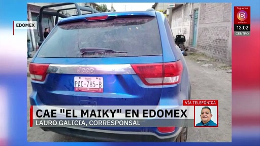‘El Maiky’ es arrestado en Ecatepec por portar armas; afirmó ser parte de un sindicato