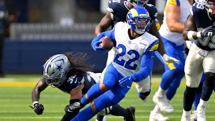 Blake Corum explodes in first NFL action since suffering a season ...