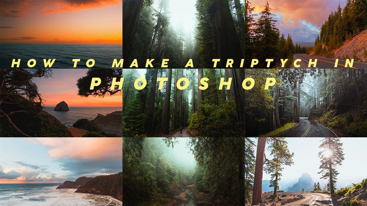 How to Make a Triptych in Photoshop