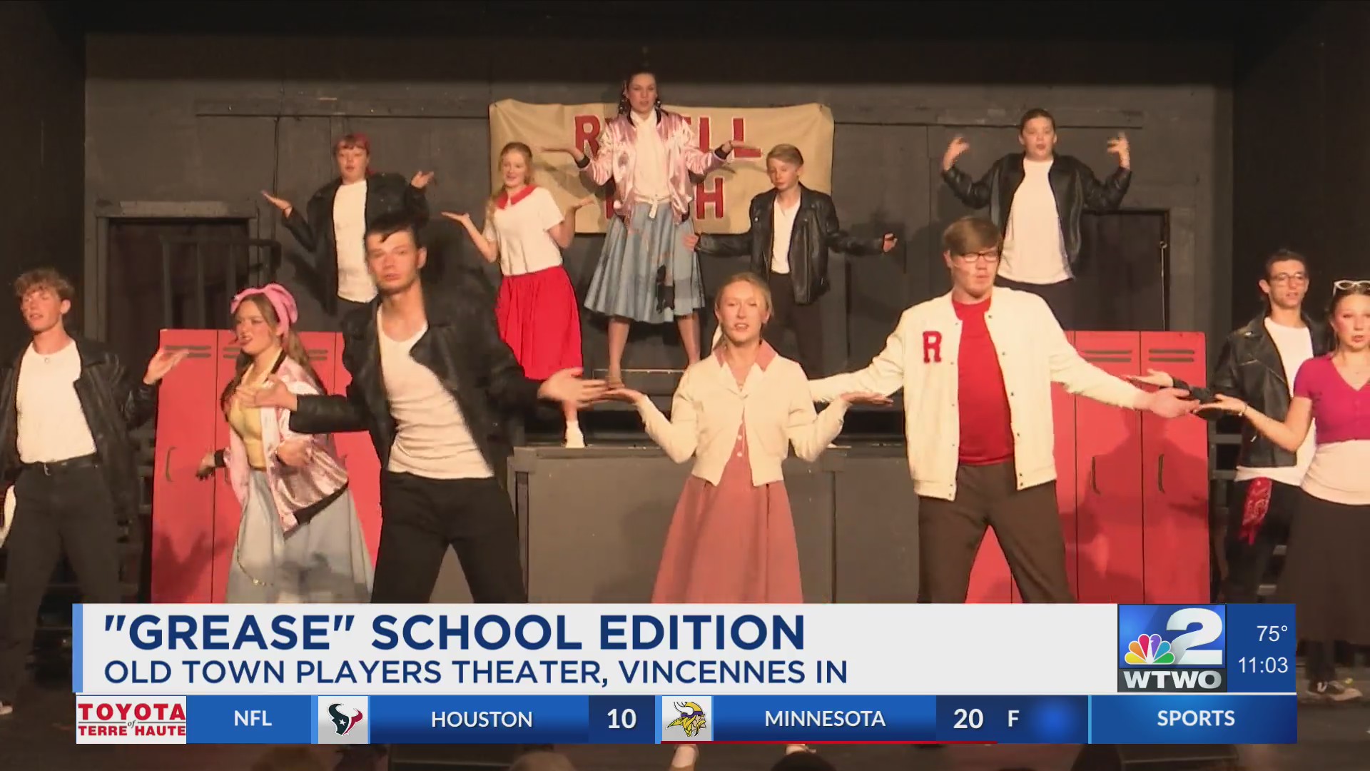 “Grease” School Edition showcase in Vincennes