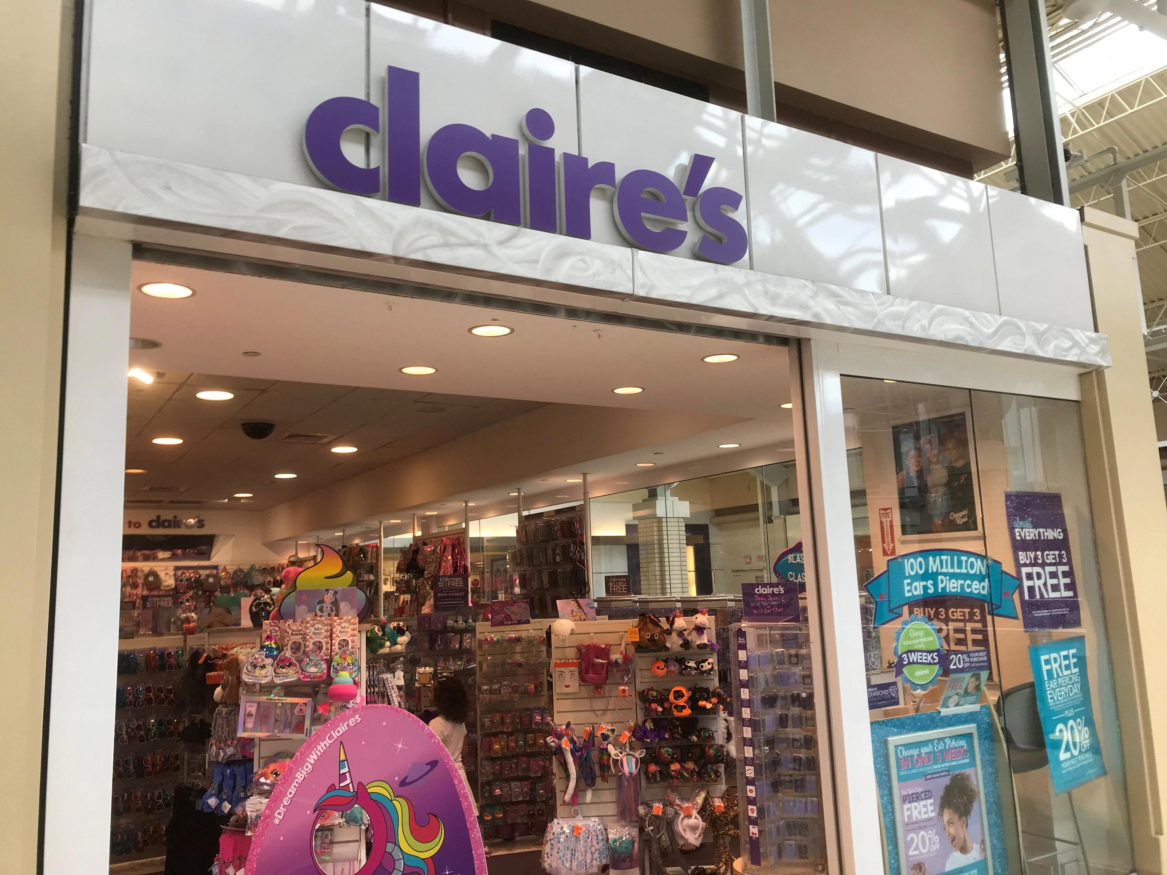 Claire's could close over 1,100 locations if a buyer isn't found soon ...