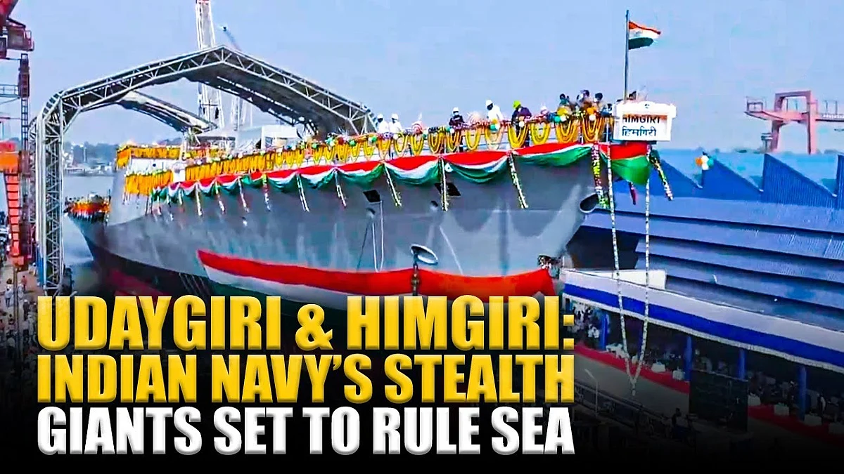 Indian Navy to commission two advanced stealth frigates in Vizag