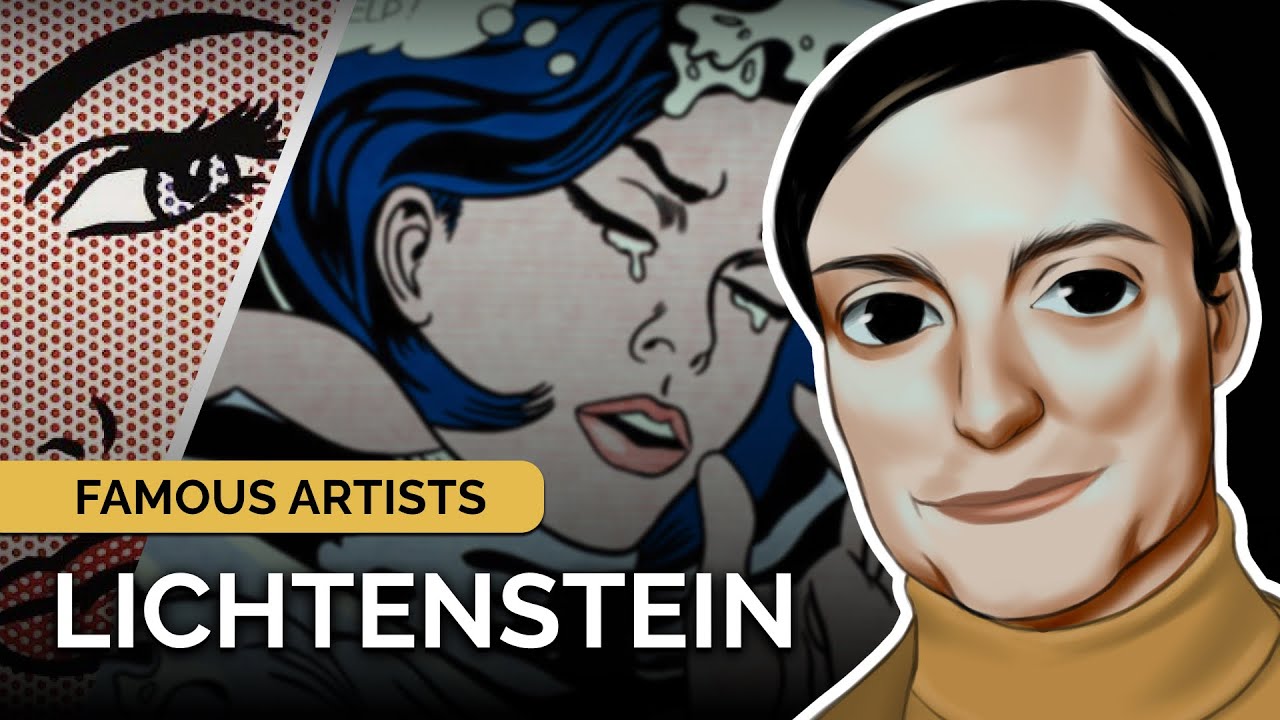 The Comic-Book Pop Art of Roy Lichtenstein – Bio & Speedpaint!