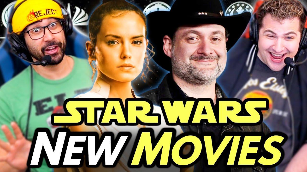 Star Wars Celebration New Movies Announcement Reaction!! Rey Skywalker ...