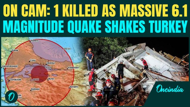 Turkey Earthquake: SHOCKING Moment 6.1 Magnitude Quake Flattens ...