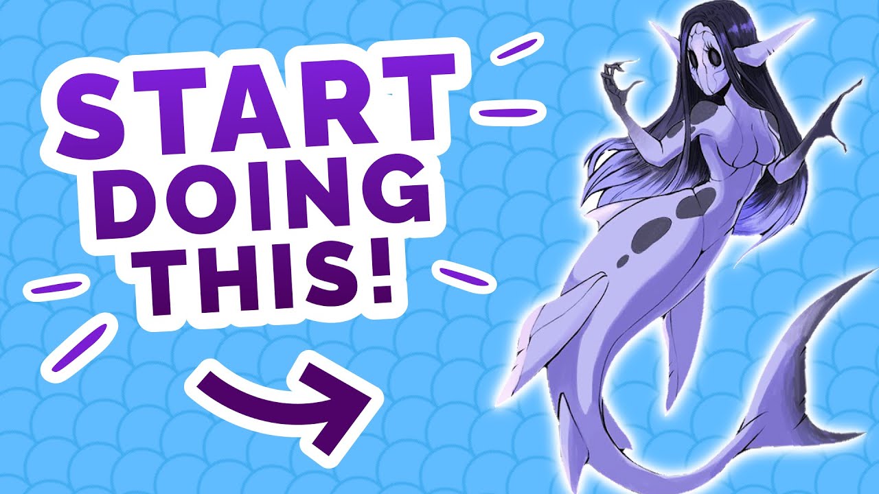 Don’t Draw Mermaids Like THIS – Avoid These Common Mistakes!