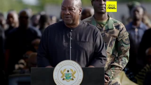 Ghana: Funeral held for army helicopter crash victims