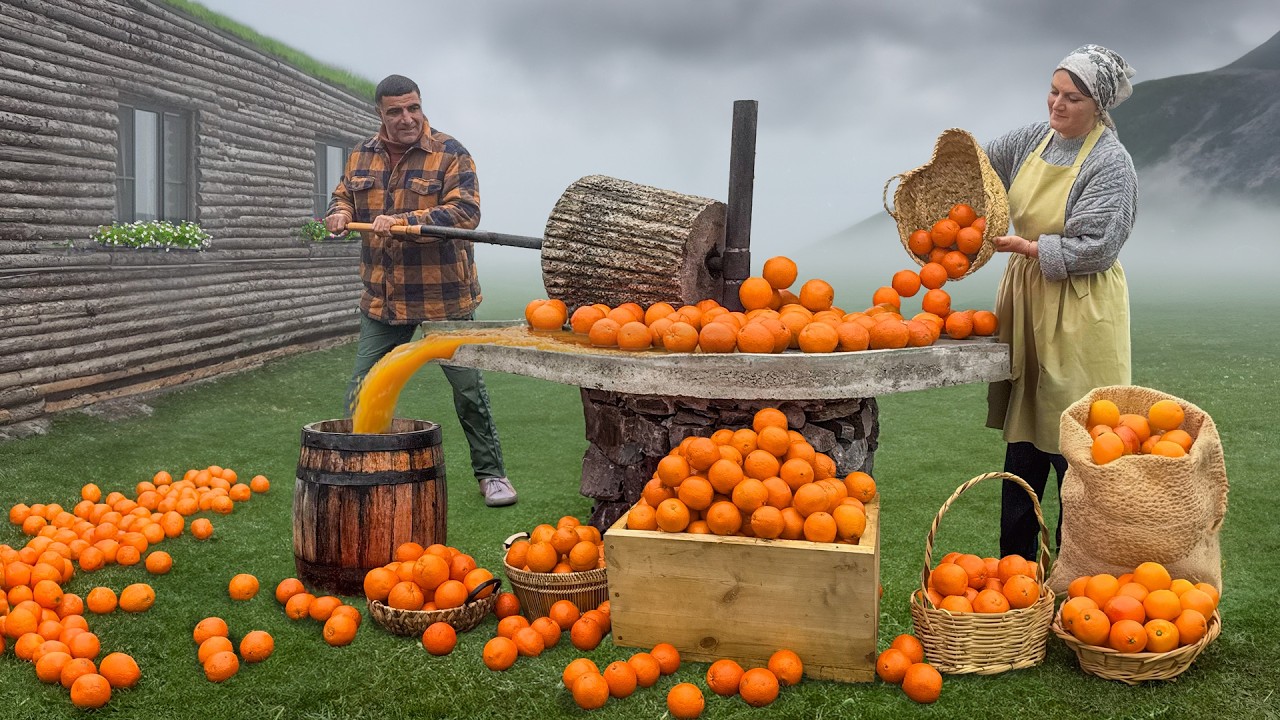 Tender Lamb Soaked in Fresh Orange Juice - Ancient Method