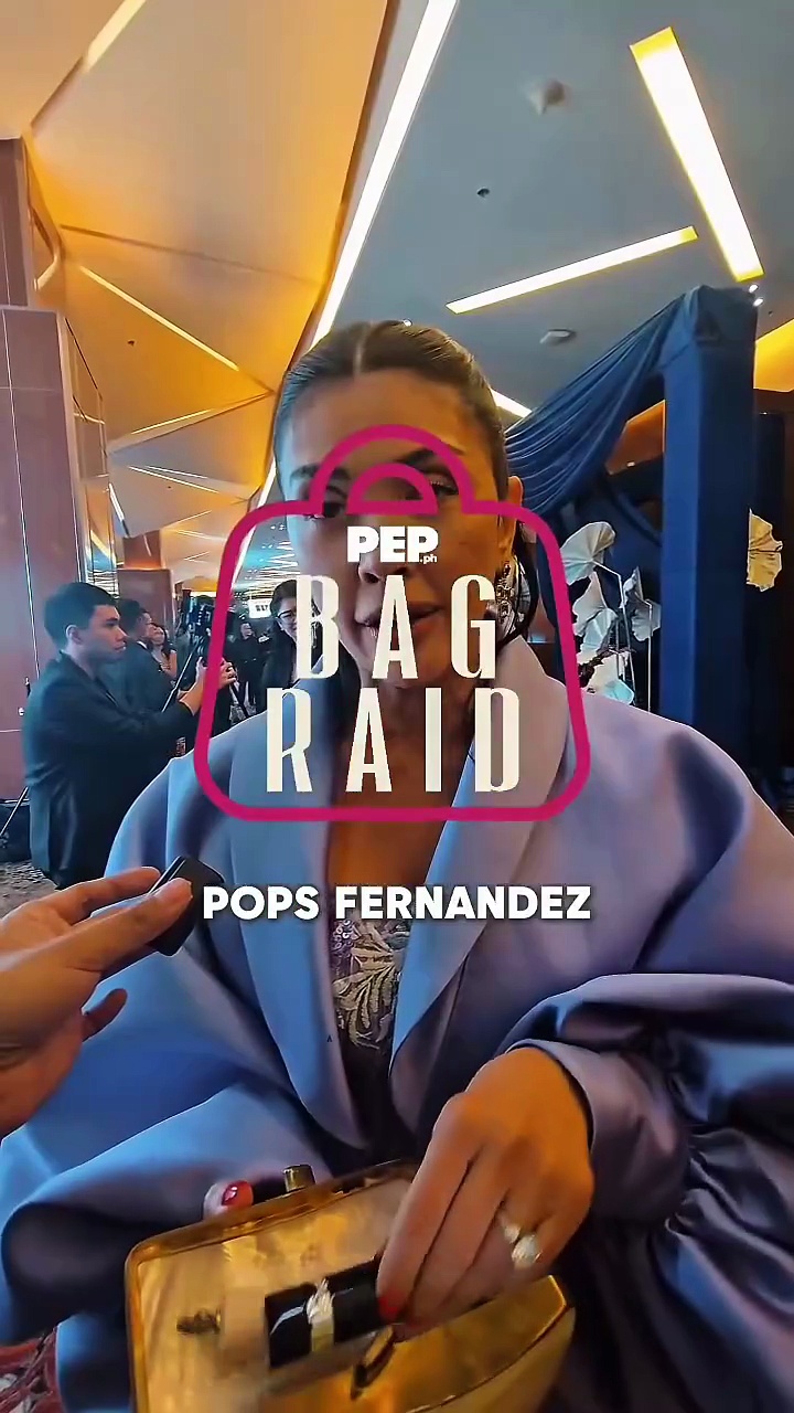 Pops Fernandez PEP Bag Raid at GMA Gala 2025
