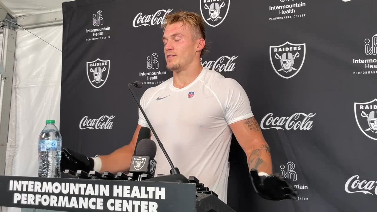 Las Vegas Raiders LB Cody Lindenburg on How Camp is Going