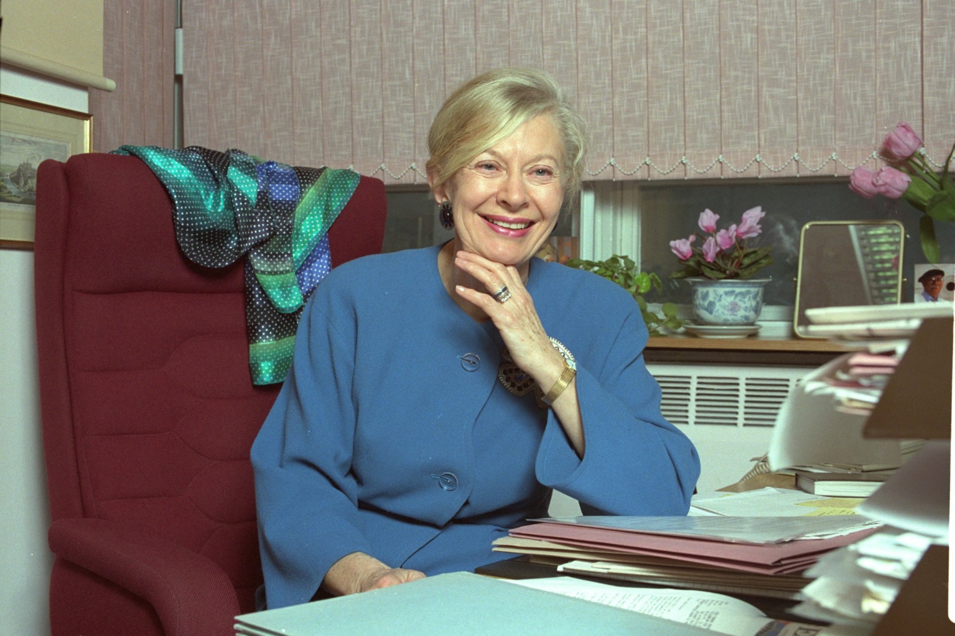 Blue Peter ’pioneer’ Biddy Baxter dies aged 92