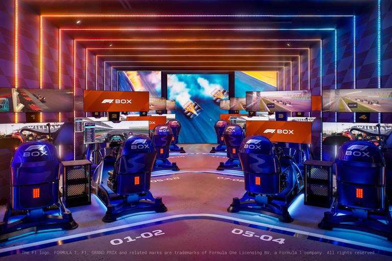 F1 speed lovers will be able to race 11 pals in a state-of-the-art ...