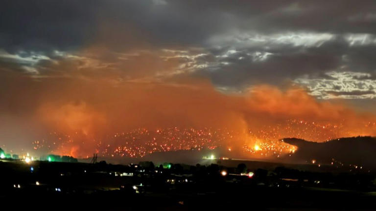 Colorado prison evacuated as growing wildfire becomes one of the ...